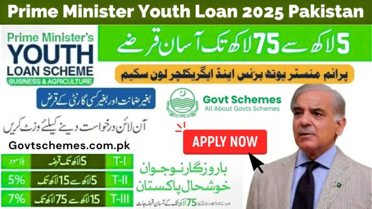 Prime Minister Youth Loan 2025 Pakistan – Apply Now